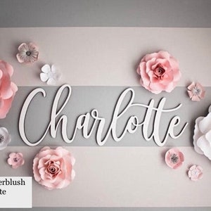 Baby Name Sign Cutout Name Cut Out Personalized Name Sign - Etsy