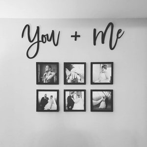 You + Me Above Bed Sign - Etsy