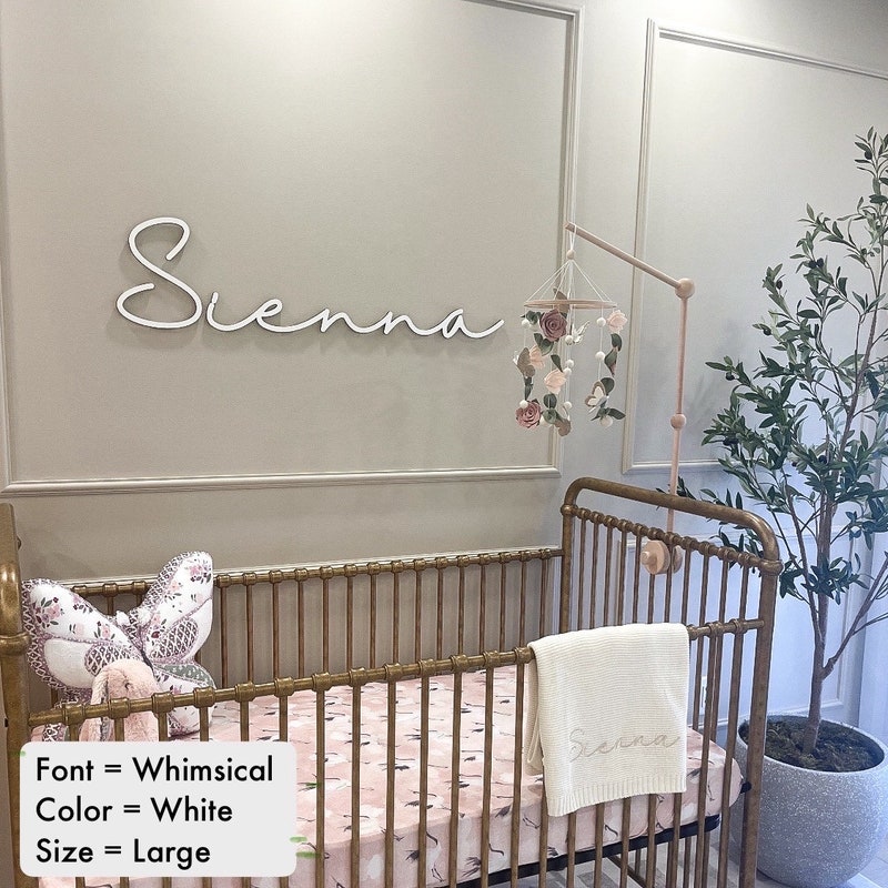 Baby Name Sign - Etsy