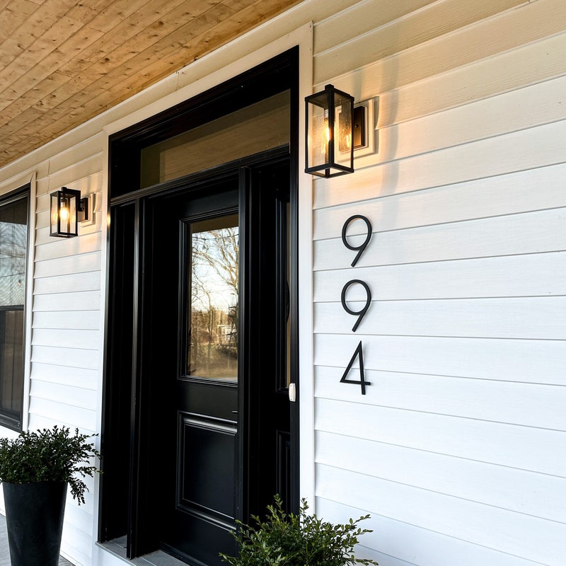 Metal House Numbers - Etsy