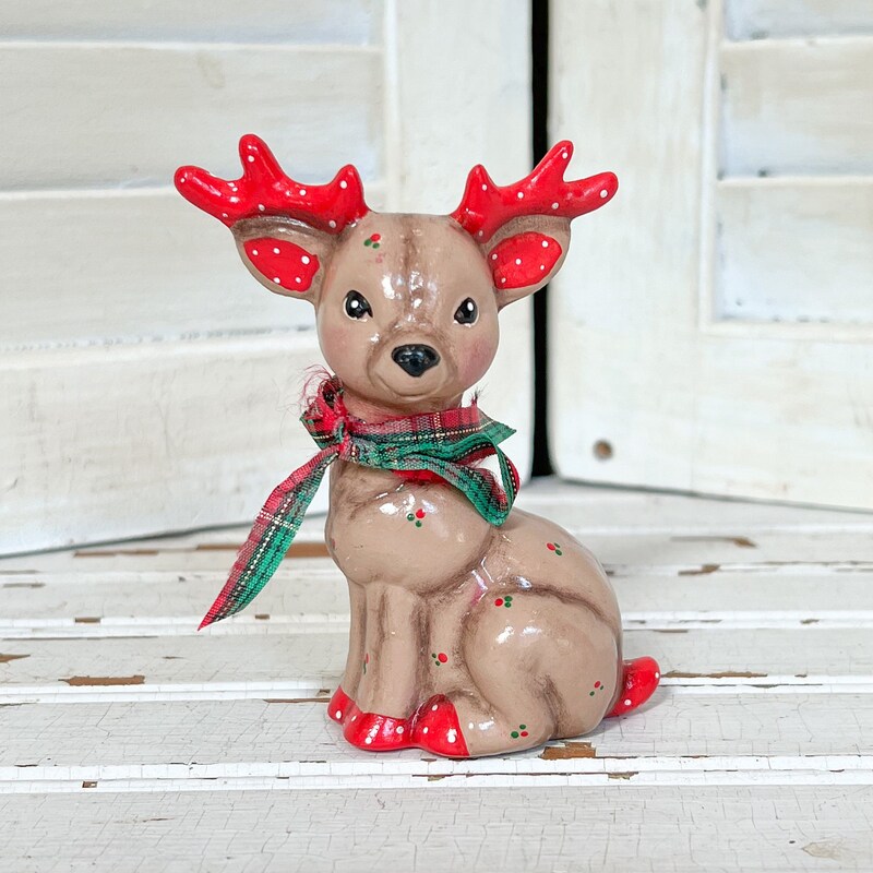 Ceramic Reindeer - Etsy