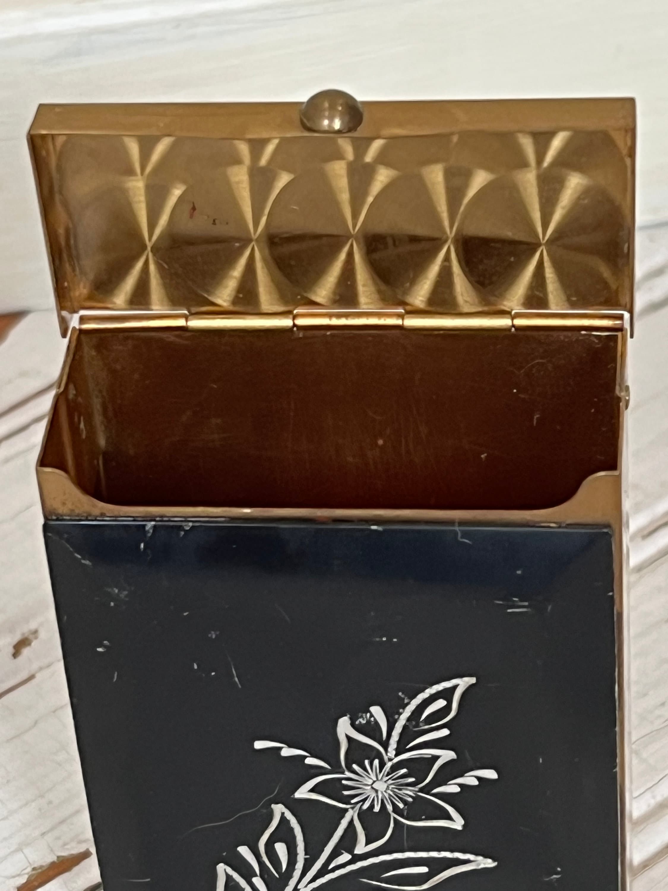Vintage Cigarette Case Ladies Cigarette Case Midcentury - Etsy