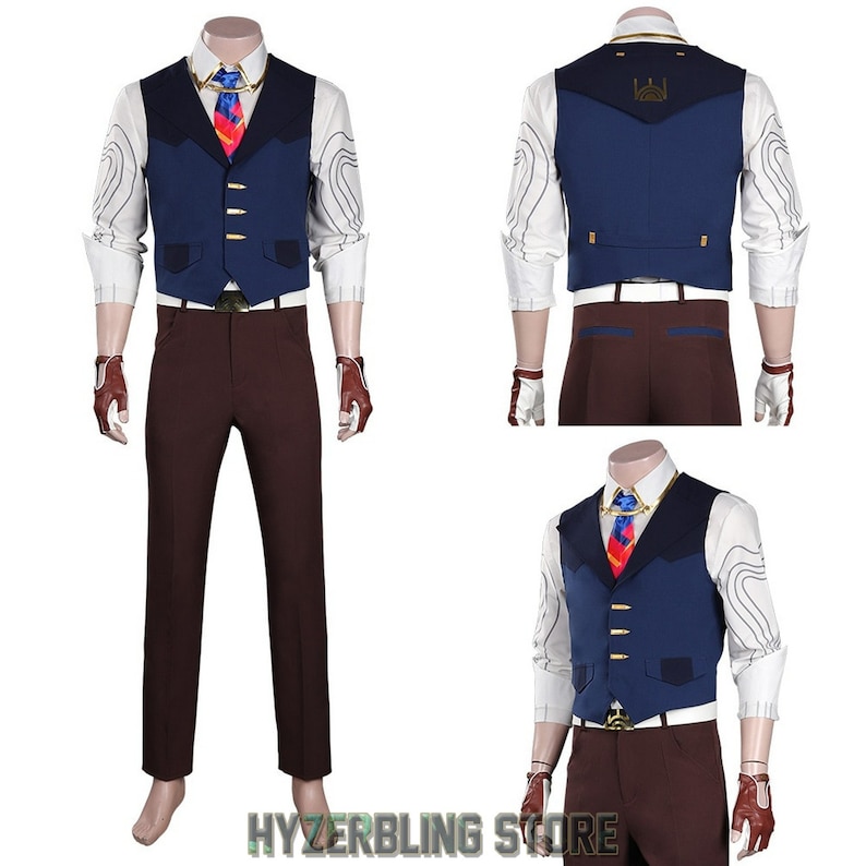 Full Set Valorant Chamber Cosplay Valorant Gaming Costume - Etsy