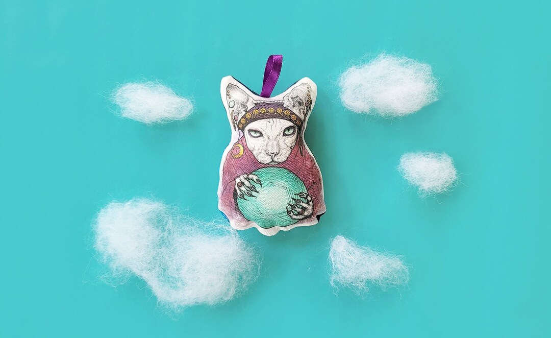 Bingus Sphinx Cat Ornament, Cat Lover's Gift, Animal Christmas Ornament ...