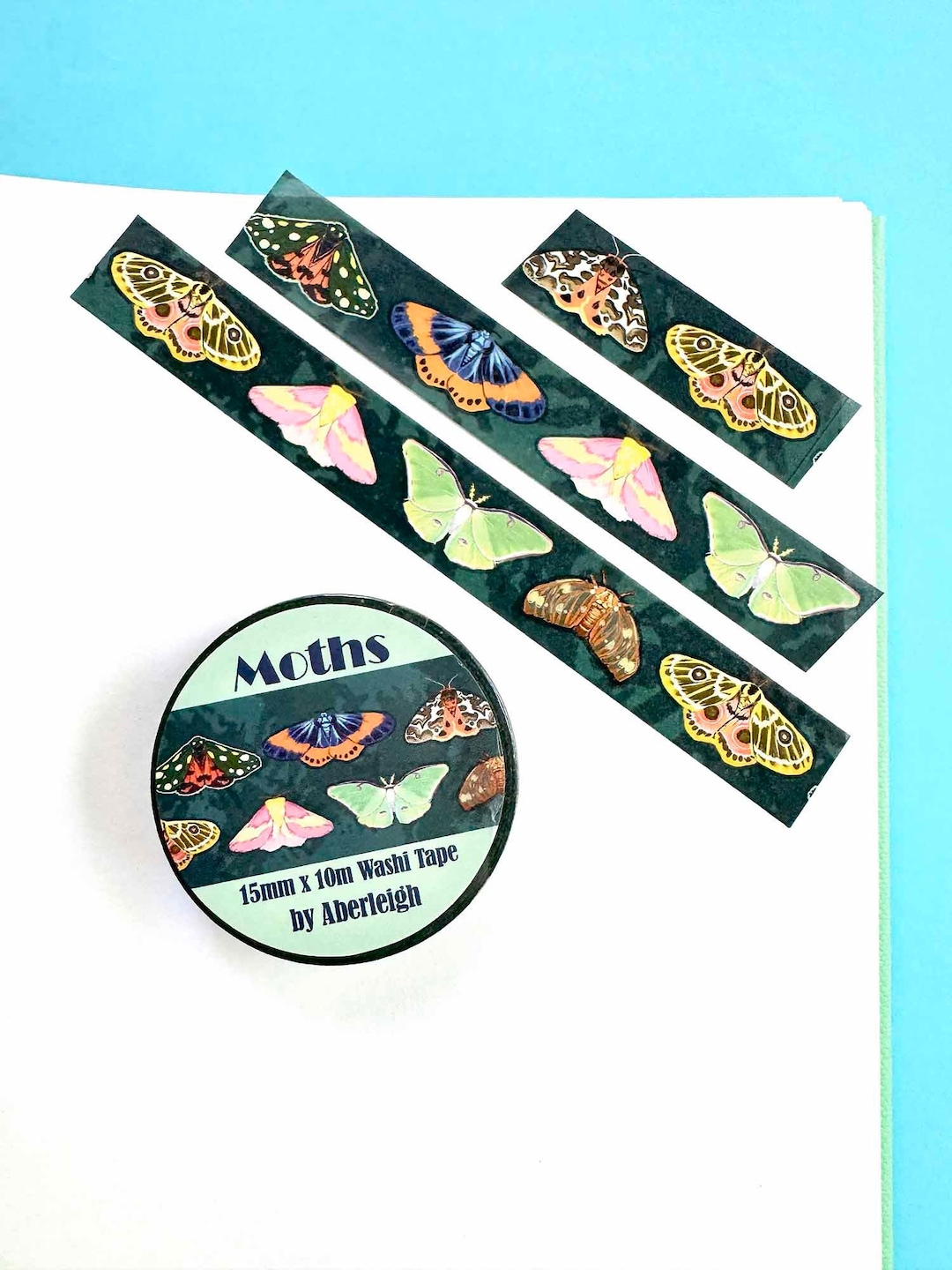 Moth Washi Tape - Etsy