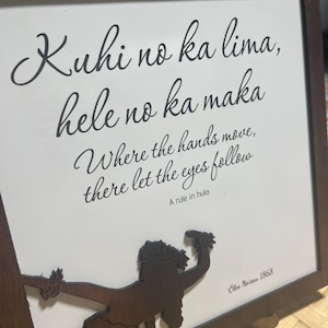 Olelo Noeau/ Hawaiian Proverb/ Hula/made in Hawaii - Etsy