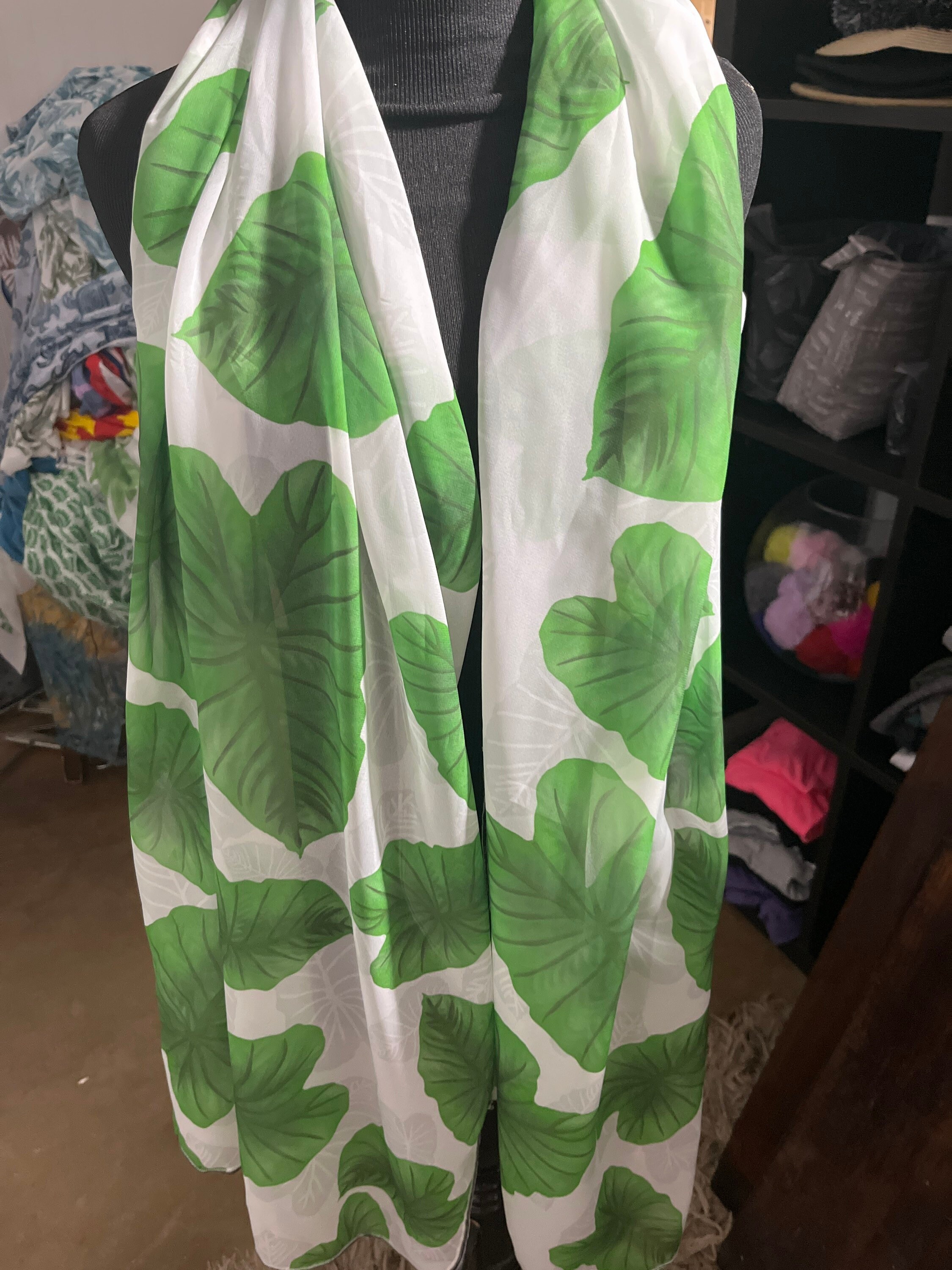 Hand Painted Scarves From Maui
