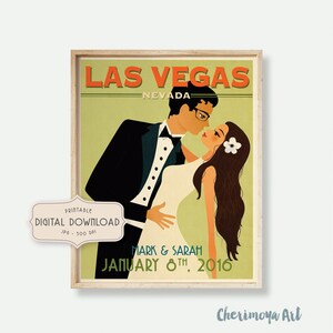 Wedding Gift Vintage Wedding Gift Personalized Wedding Poster Gift for ...