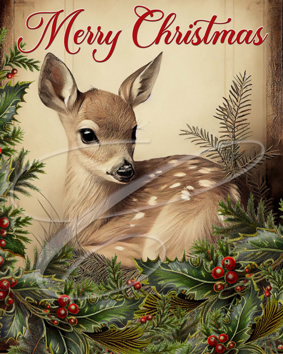 Primitive Vintage Victorian Christmas Label Jpeg Digital Jars, Tiered ...