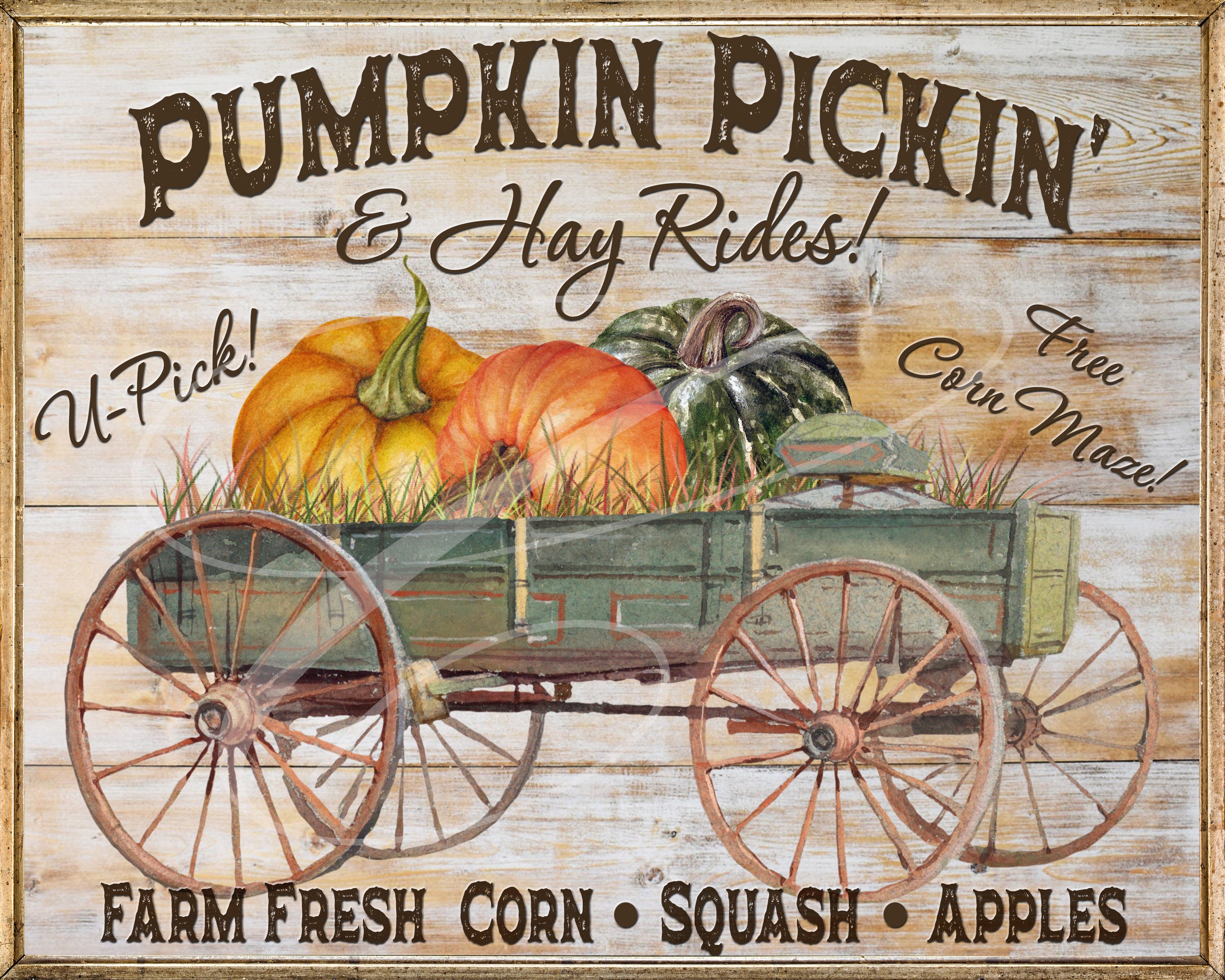 Hay Ride Sign