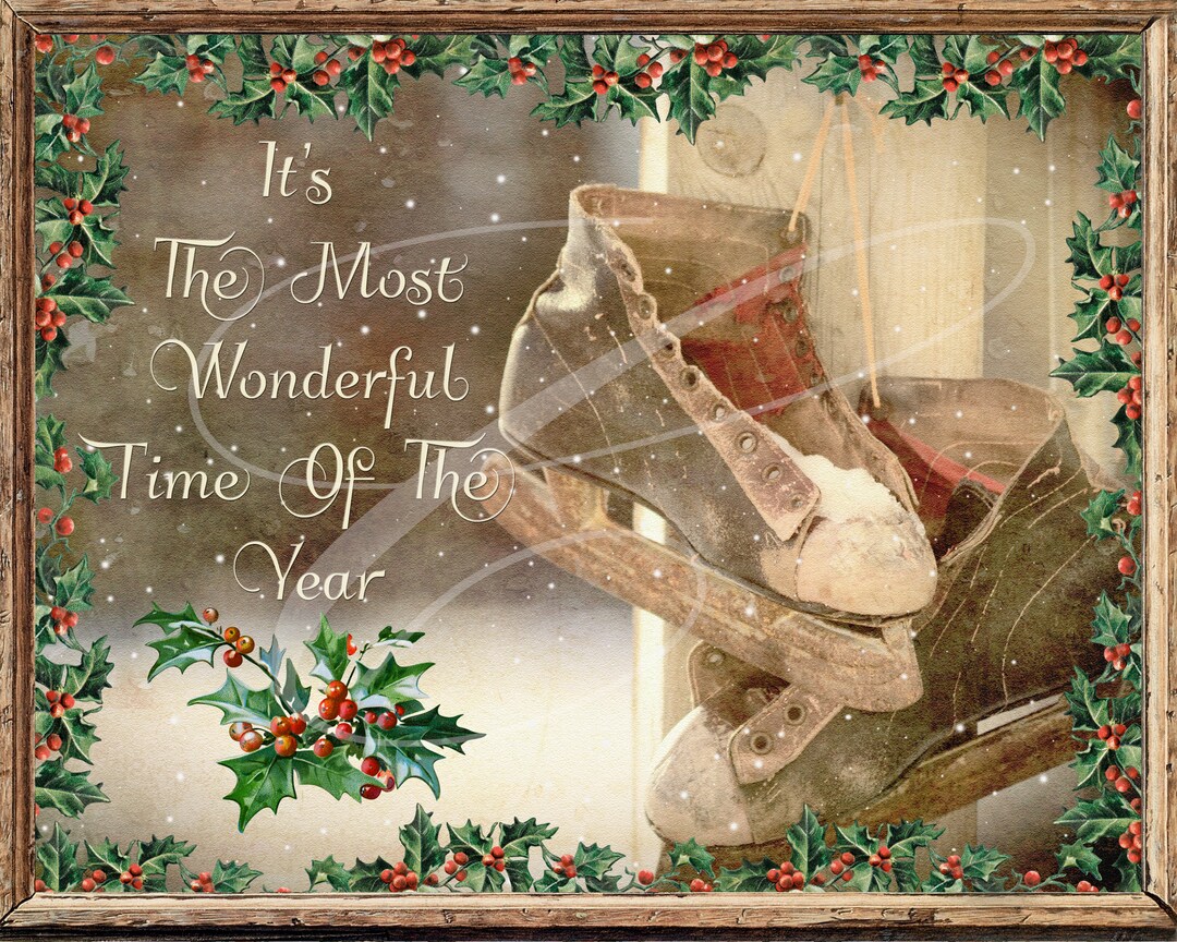 Primitive Vintage Victorian Christmas Label Jpg Digital Jars, Tiered ...