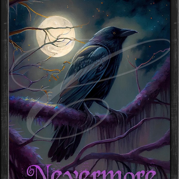 Nevermore Logo - Etsy