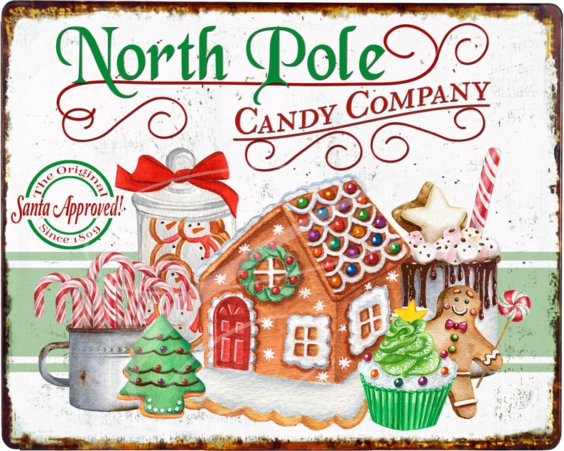 Primitive Vintage Victorian Christmas Label Jpeg Digital Jars, Tiered ...