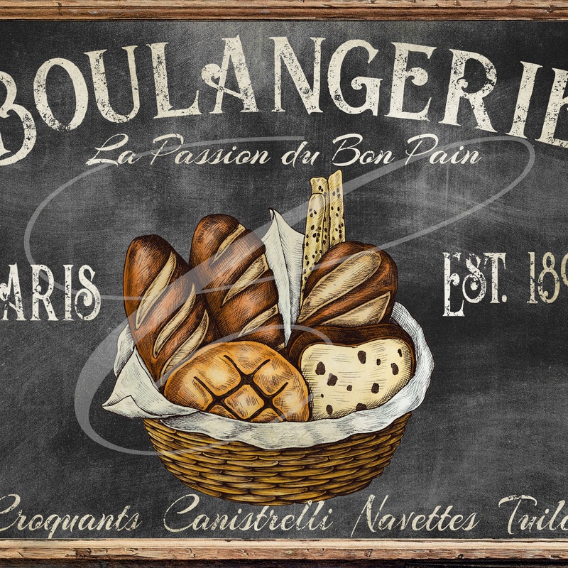 French Chalkboard - Etsy