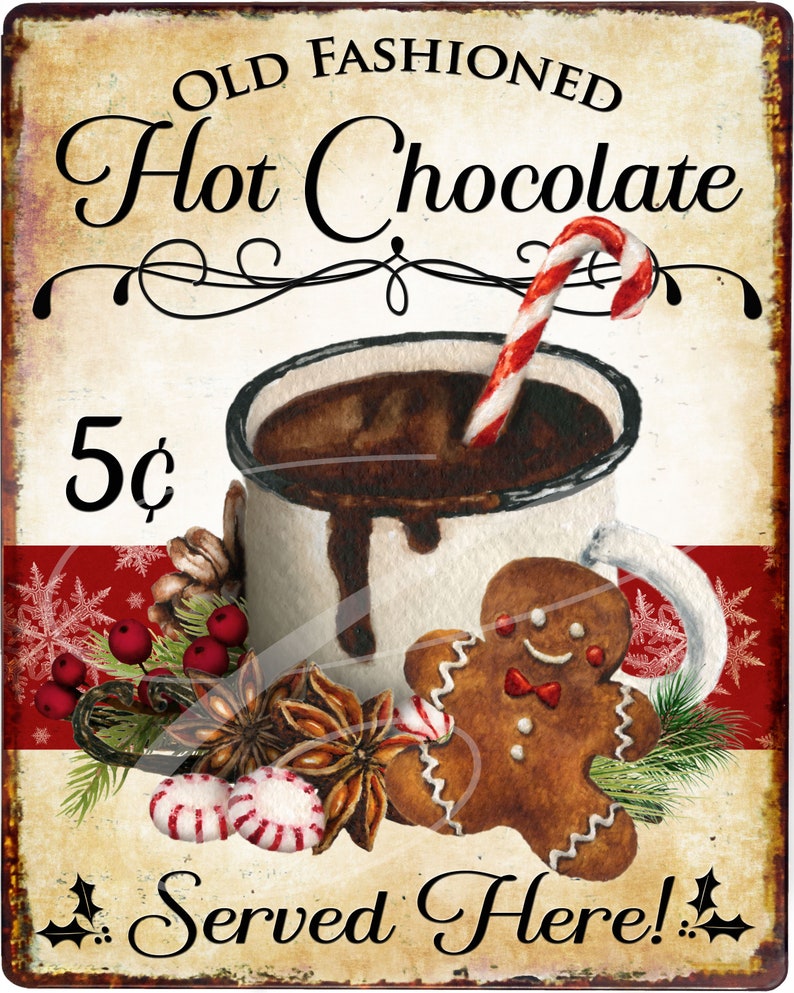 Primitive Vintage Victorian Christmas Label Jpeg Digital Jars, Tiered ...