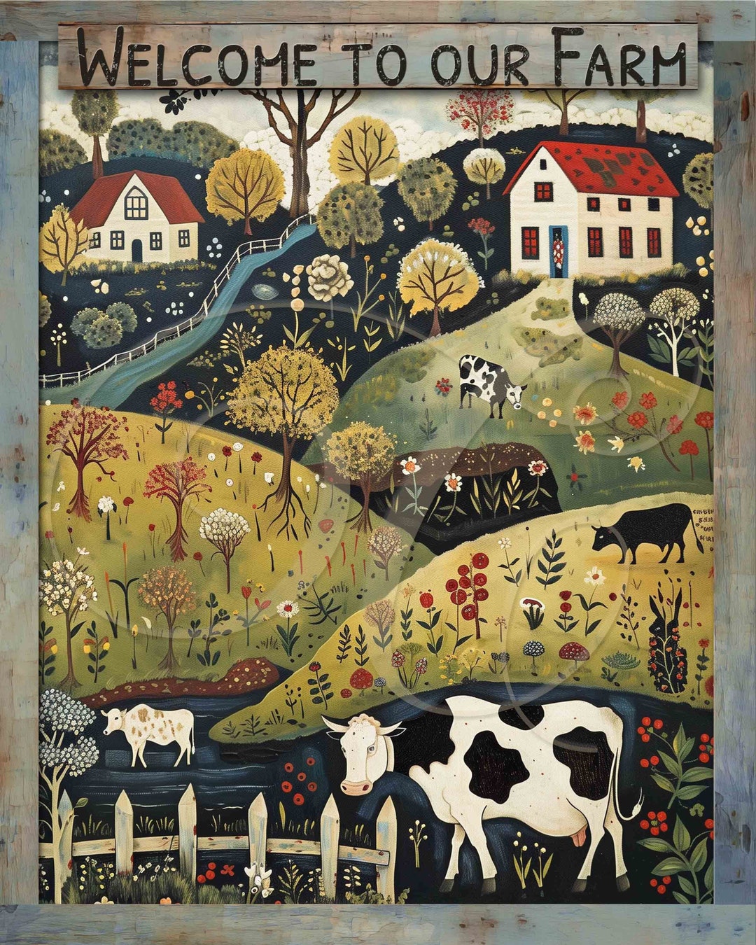 Primitive Vintage Country Digital Jpg, Tiered Trays, Signs, Prints ...