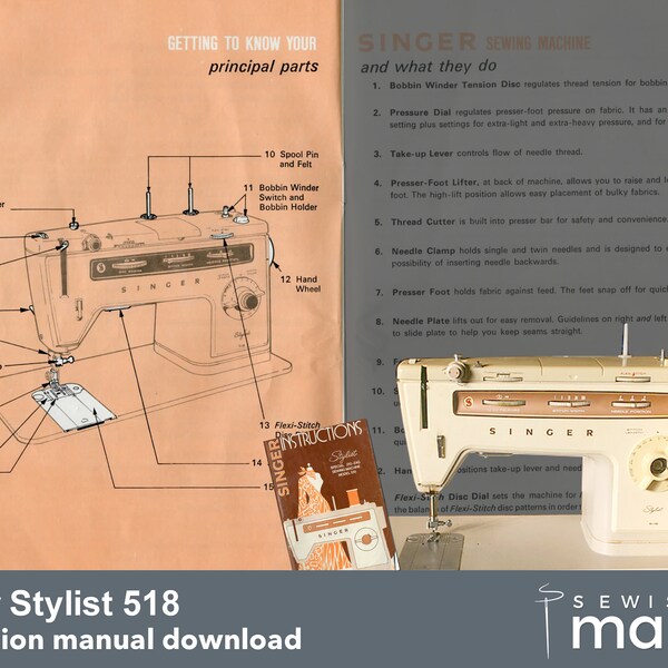 Singer Stylist Sewing Machine - Etsy