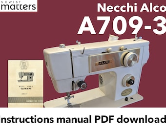 Alco Necchi Sewing Machine - Etsy