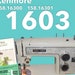 Brother Bicor VX1005 Sewing Machine Instruction Manual PDF Download - Etsy