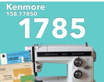 Kenmore 1750 2142 15817501 158.17500 158.17501 Zig-zag - Etsy