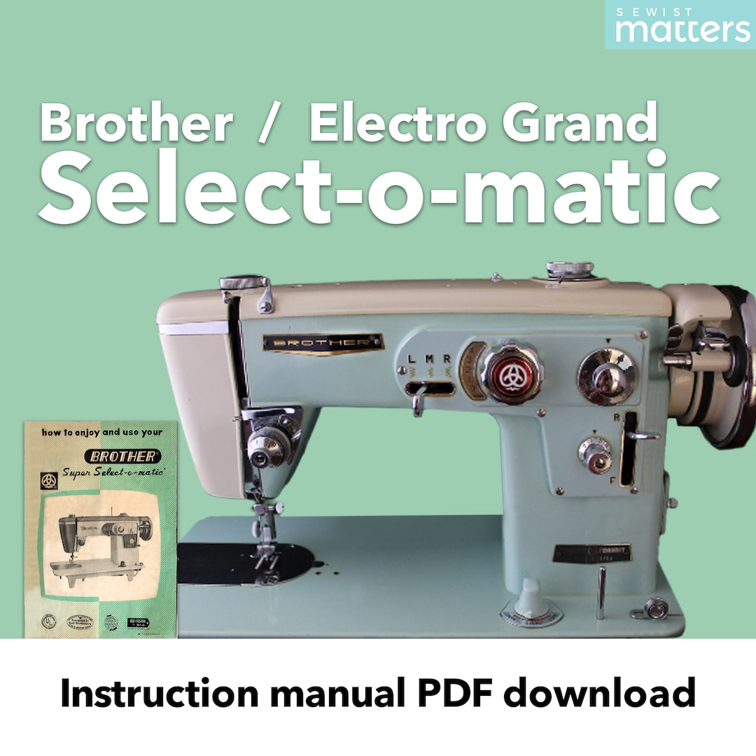 Brother Super Selectomatic 100, Electro Grand HZ3B3 Zigzag Sewing ...