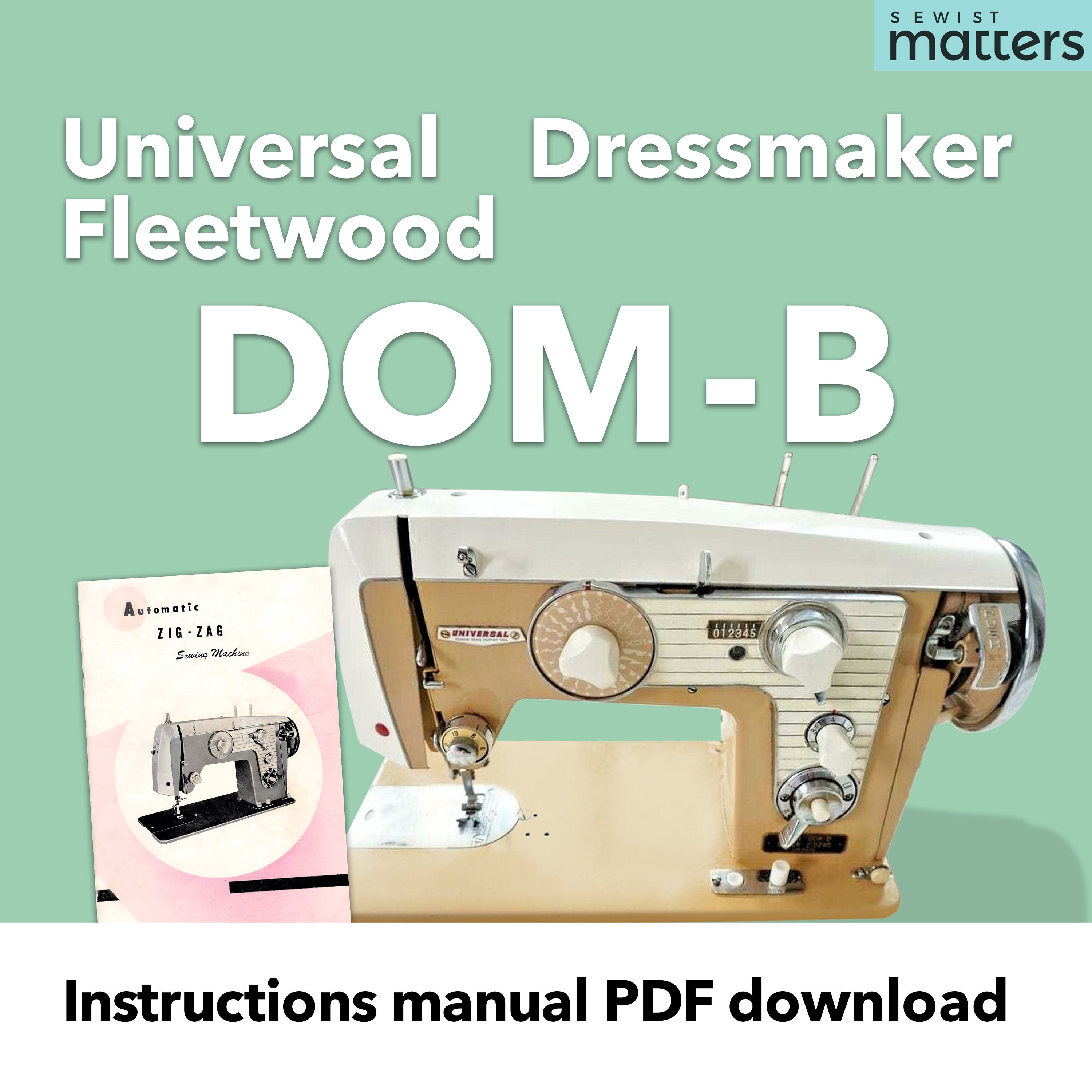 Dressmaker Sewing Machine Zig Zag