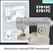 Singer 57815C & 5717C Sewing Machine Instruction Manual PDF Download ...