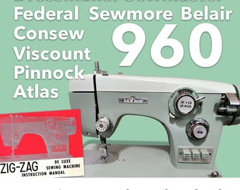 Montgomery Ward URR 259 UHT J2598 Signature Sewing (Instant Download ...
