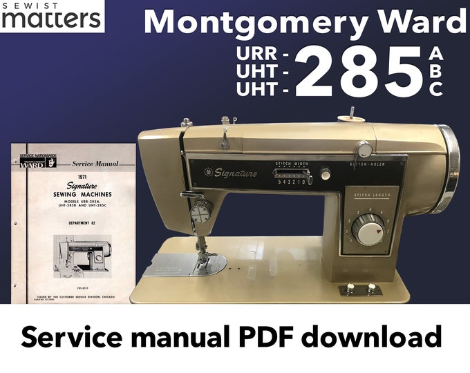 Singer 621B & 5817C Sewing Machine Instruction Manual PDF Download ...