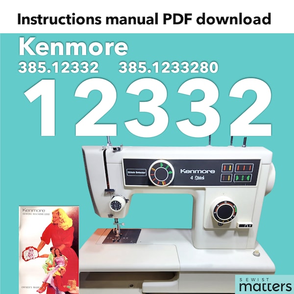 Kenmore Sewing Machine 4 Stitch - Etsy