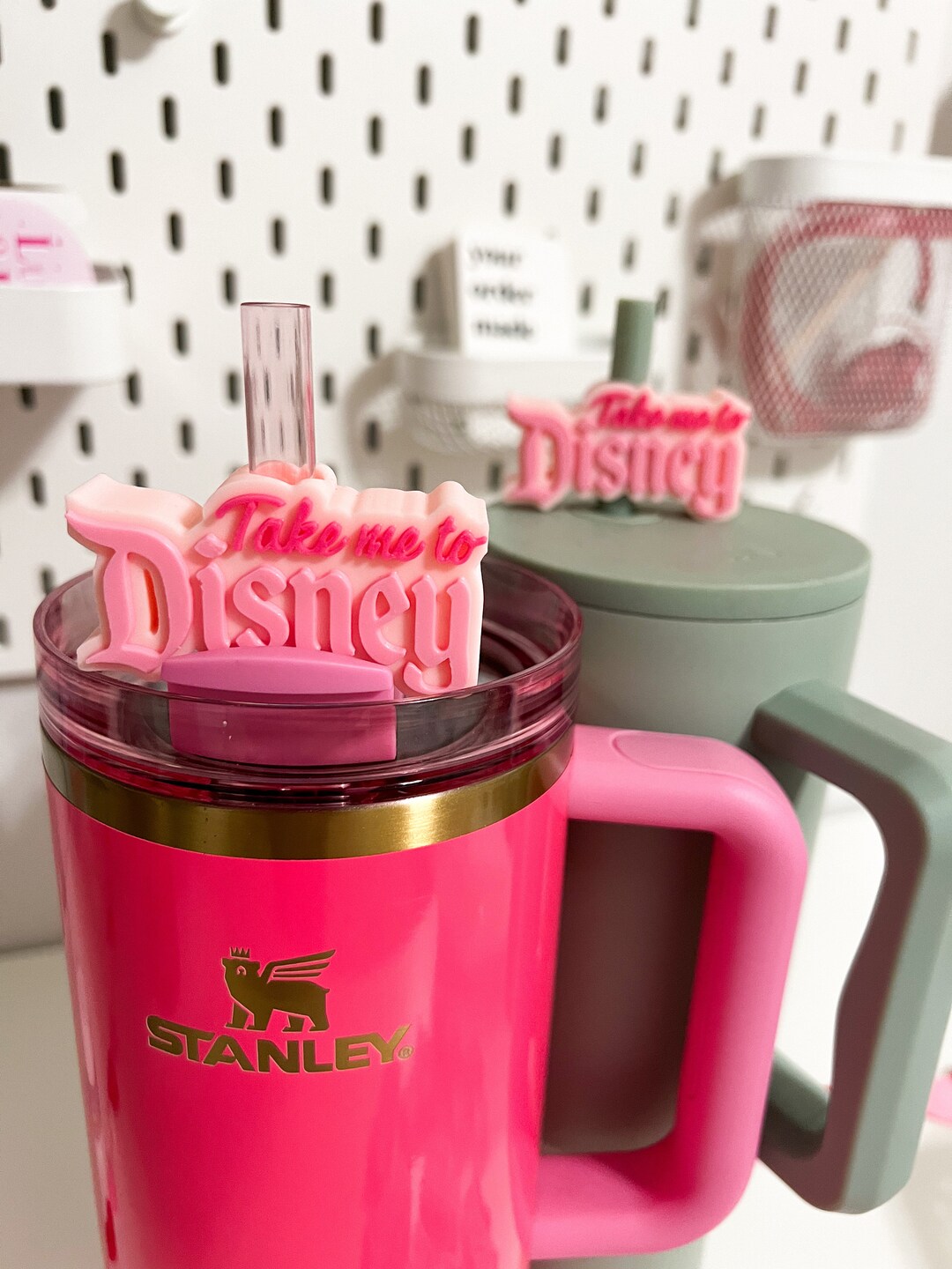 Take Me to Disney Straw Topper - Etsy