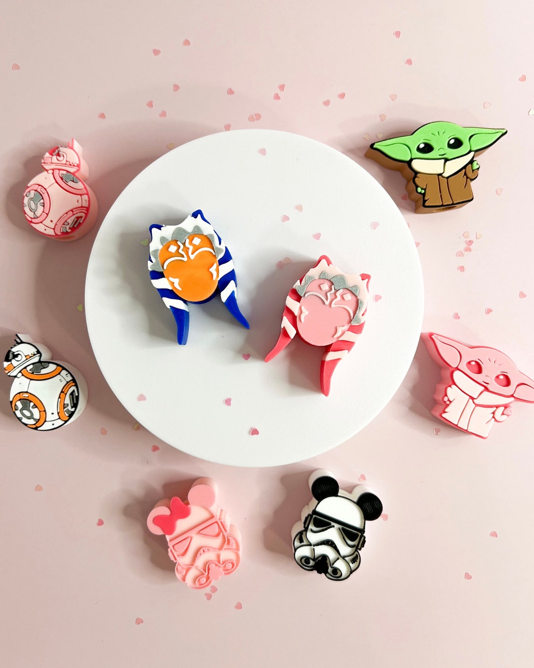 Star Wars Straw Toppers & Stanley Plate - Etsy