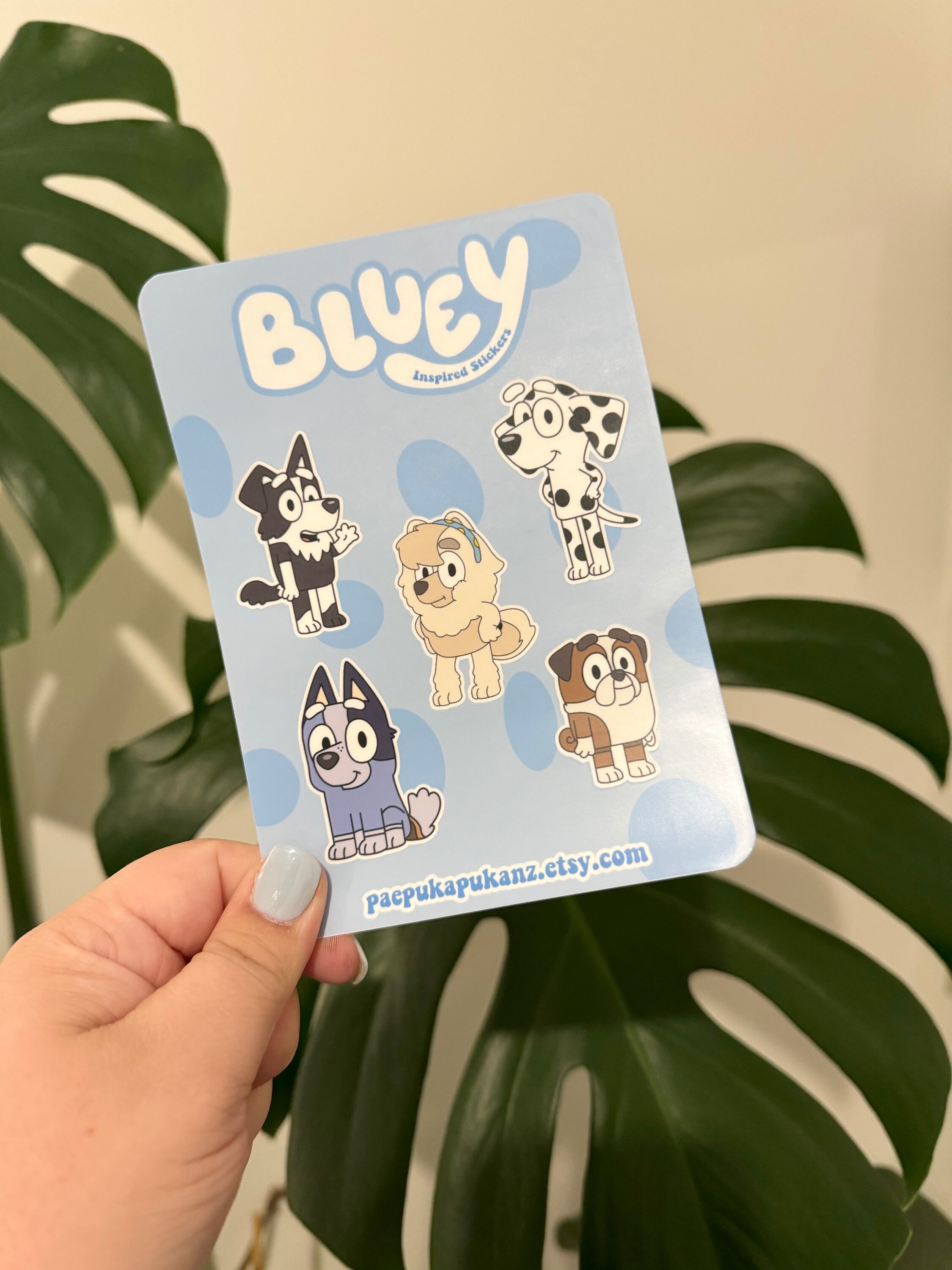 Bluey's Friends Inspired Sticker Sheets // Kindle Sticker, Kobo Sticker ...