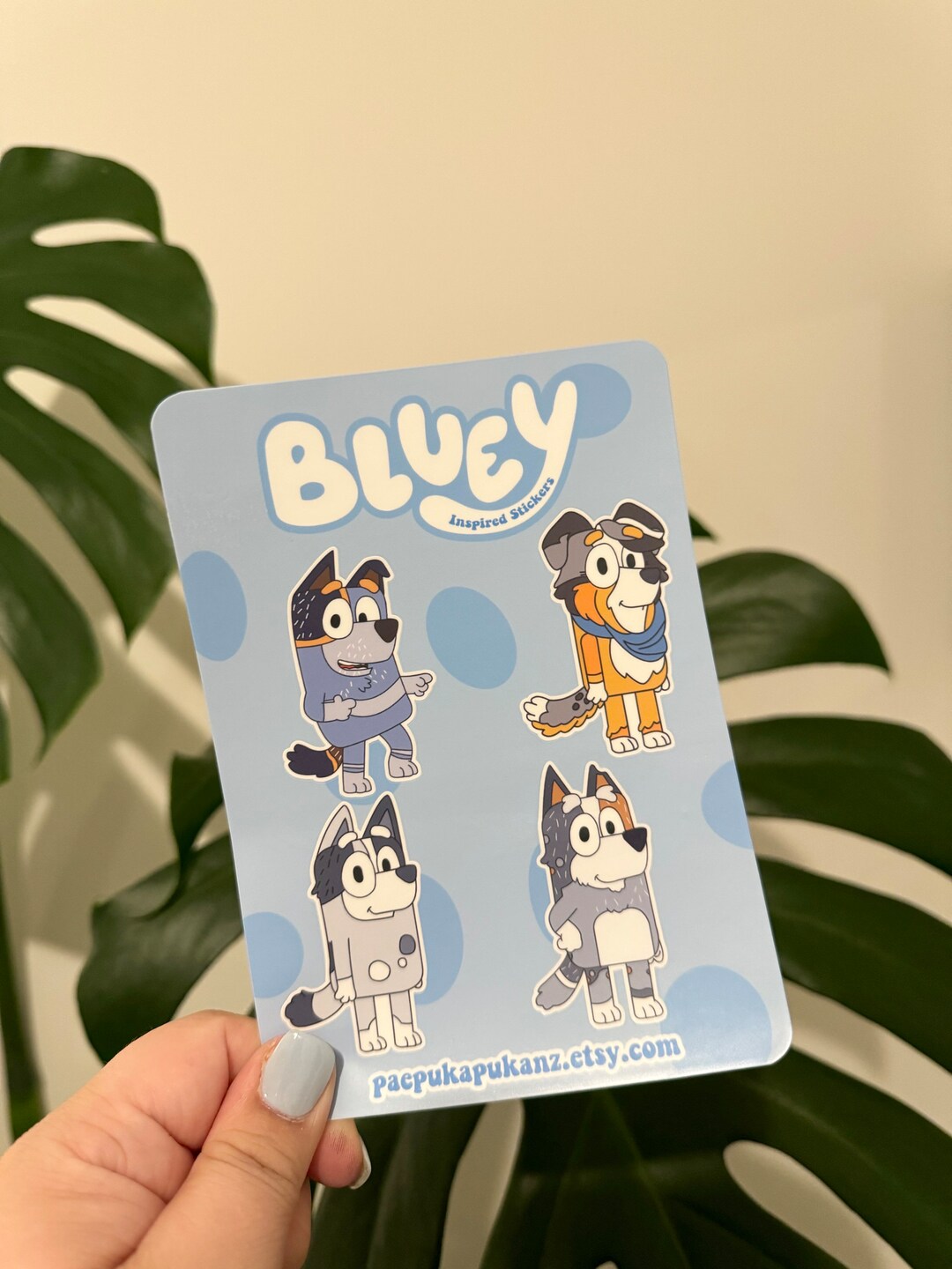 Bluey's Friends Inspired Sticker Sheets // Kindle Sticker, Kobo Sticker ...