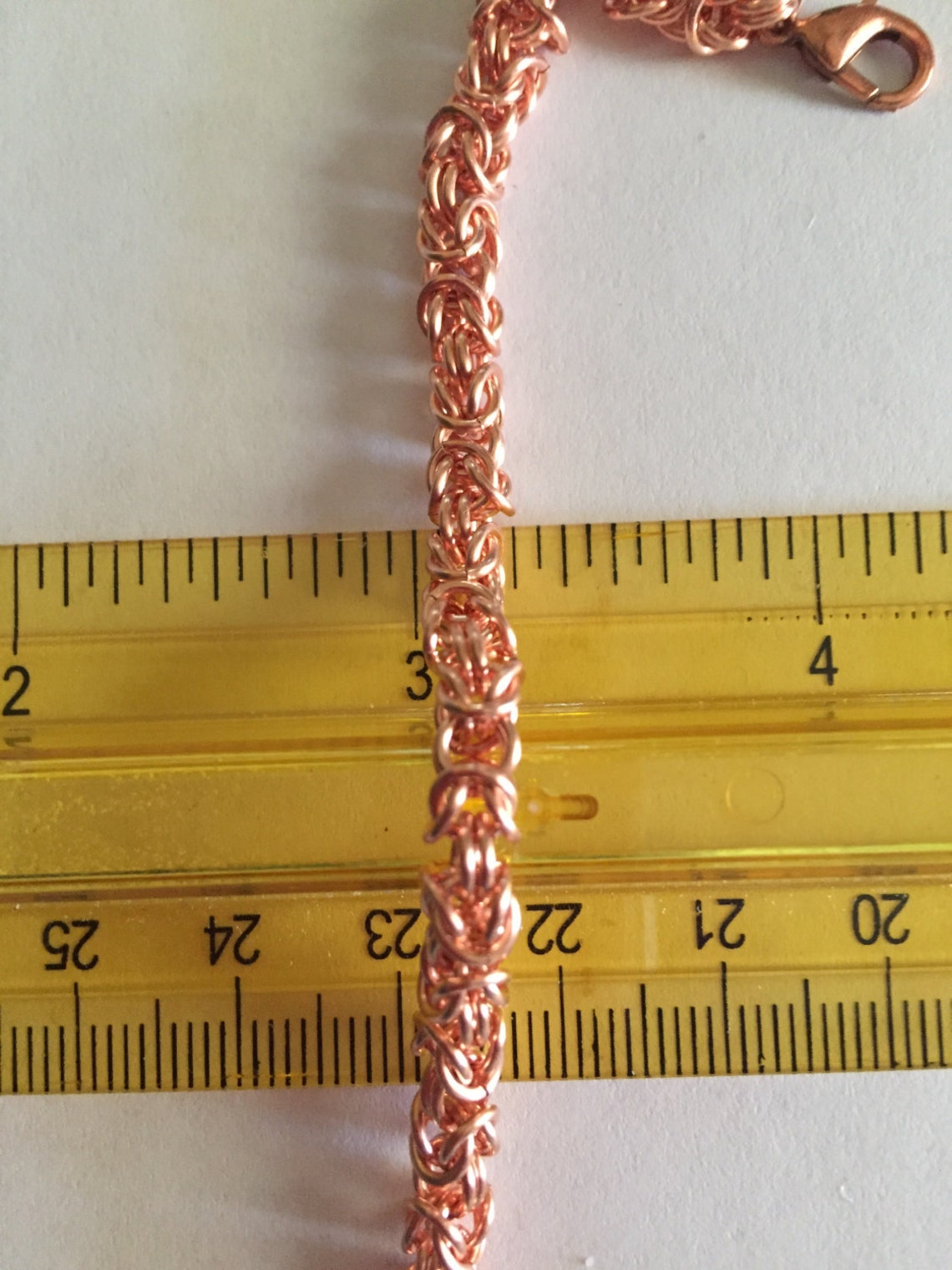 Copper Bracelet, Chainmail Bracelet, Silverbymaggie, Chain Bracelet ...