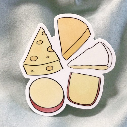 Cheese Sticker - Etsy