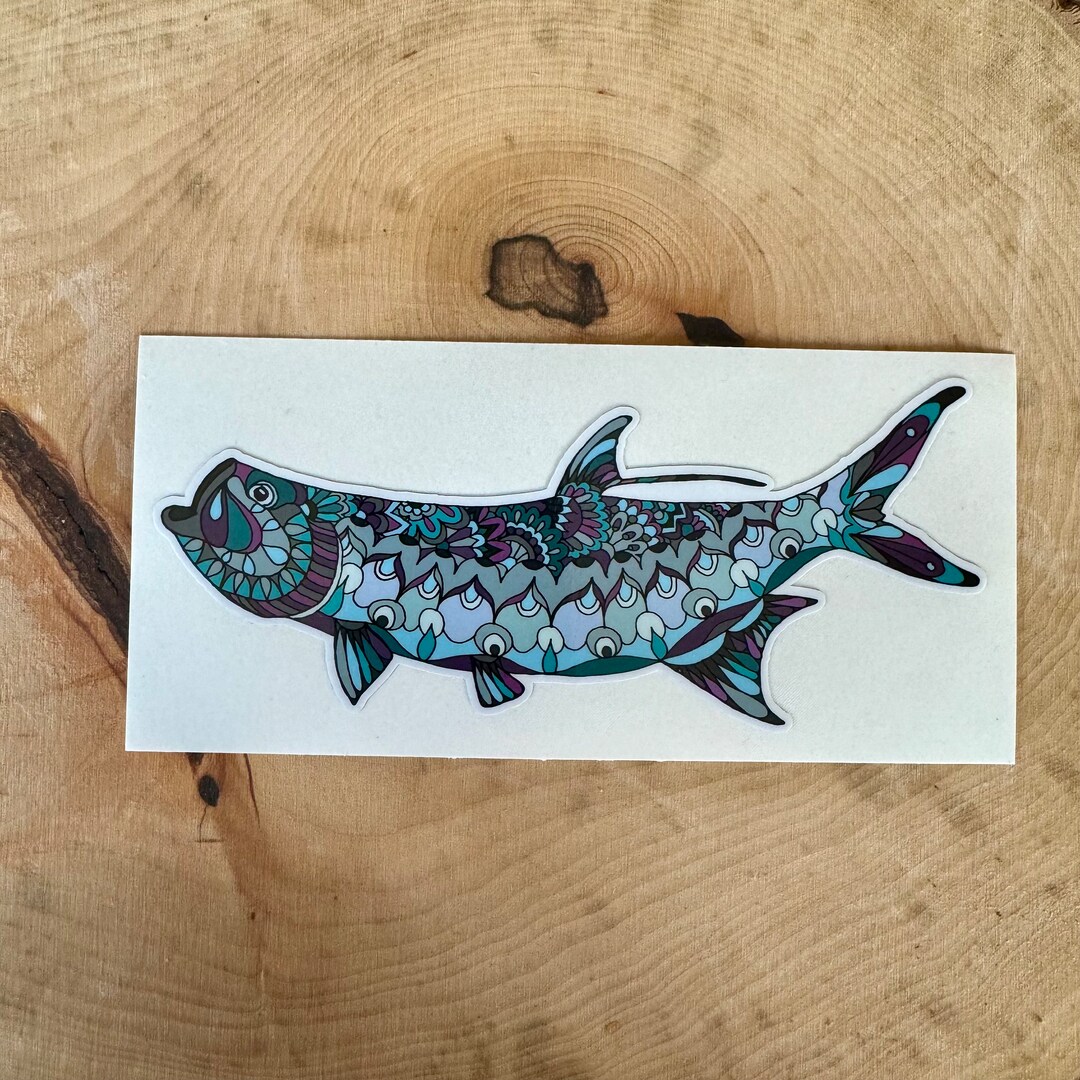 Tarpon - Vinyl Decal - Etsy