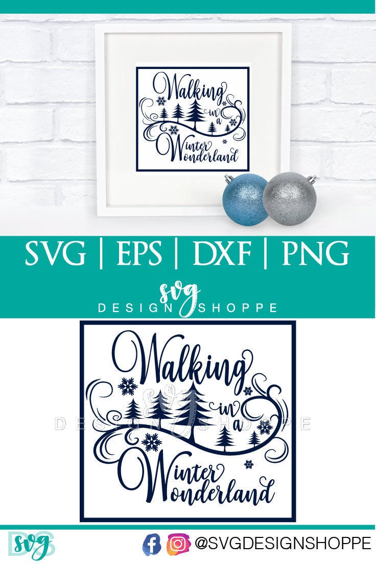 Glass Block SVG Christmas SVG File Svg Files for Cameo and - Etsy