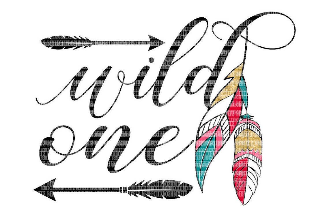 Wild One SVG Files Printable Clipart Cut Files SVG Clip Art Heat ...