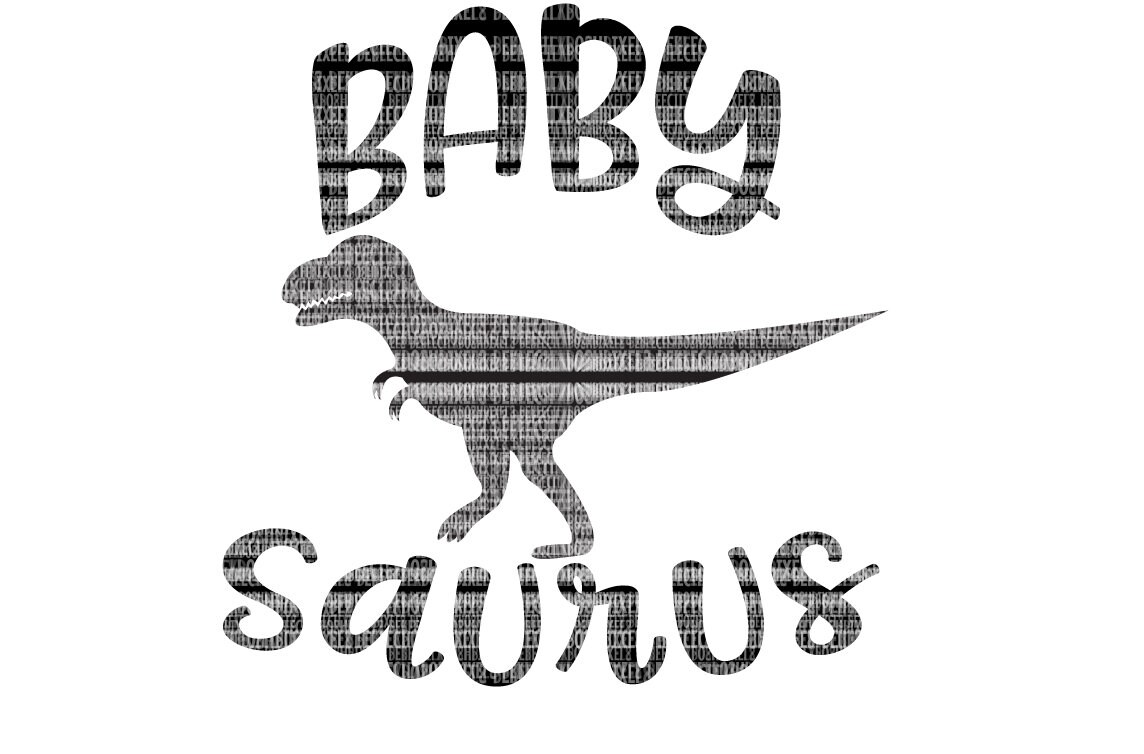 Baby Saurus SVG File DXF EPS Png Cut Files Printable Clipart | Etsy