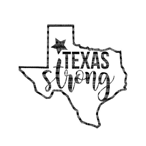 Texas Strong Png - Etsy
