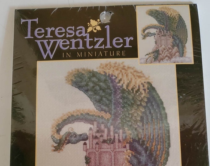 Leisure Arts Teresa Wentzler in Miniature Above the Clouds Cross Stitch ...