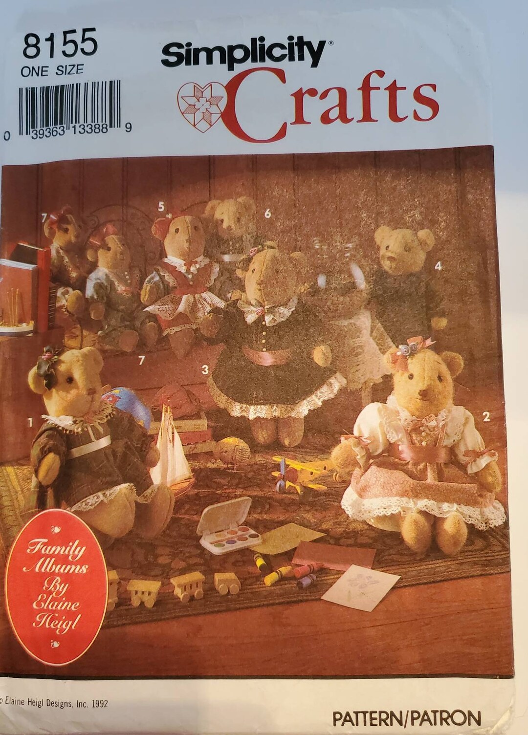 Simplicity Crafts 8155 Family Albums by Elaine Heigl Designs - Etsy