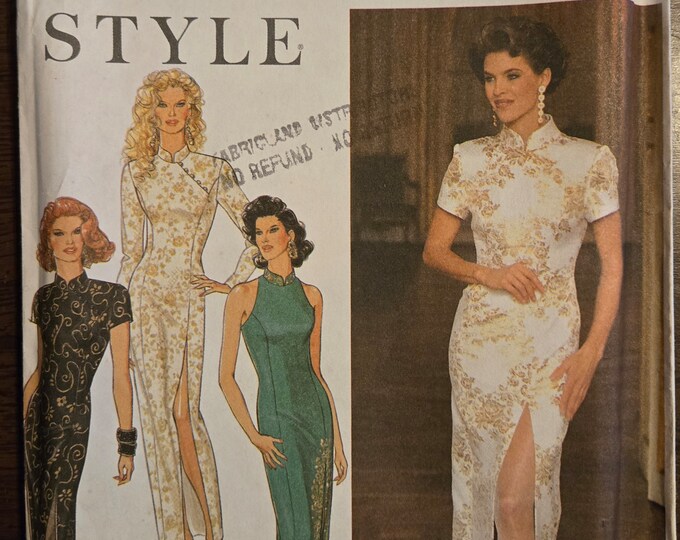 Simplicity Style 9300 Uncut Sewing Pattern Misses Sz 6-16 Fitted Dress ...