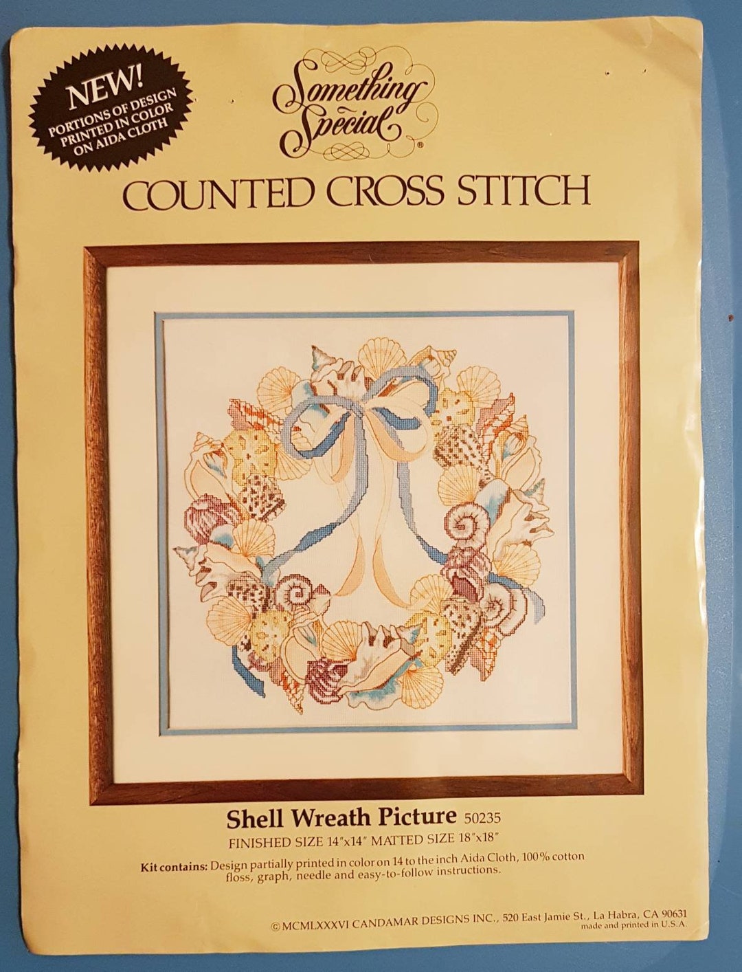 1987 Candamar Designs Something Special Counted Cross Stitch - Etsy