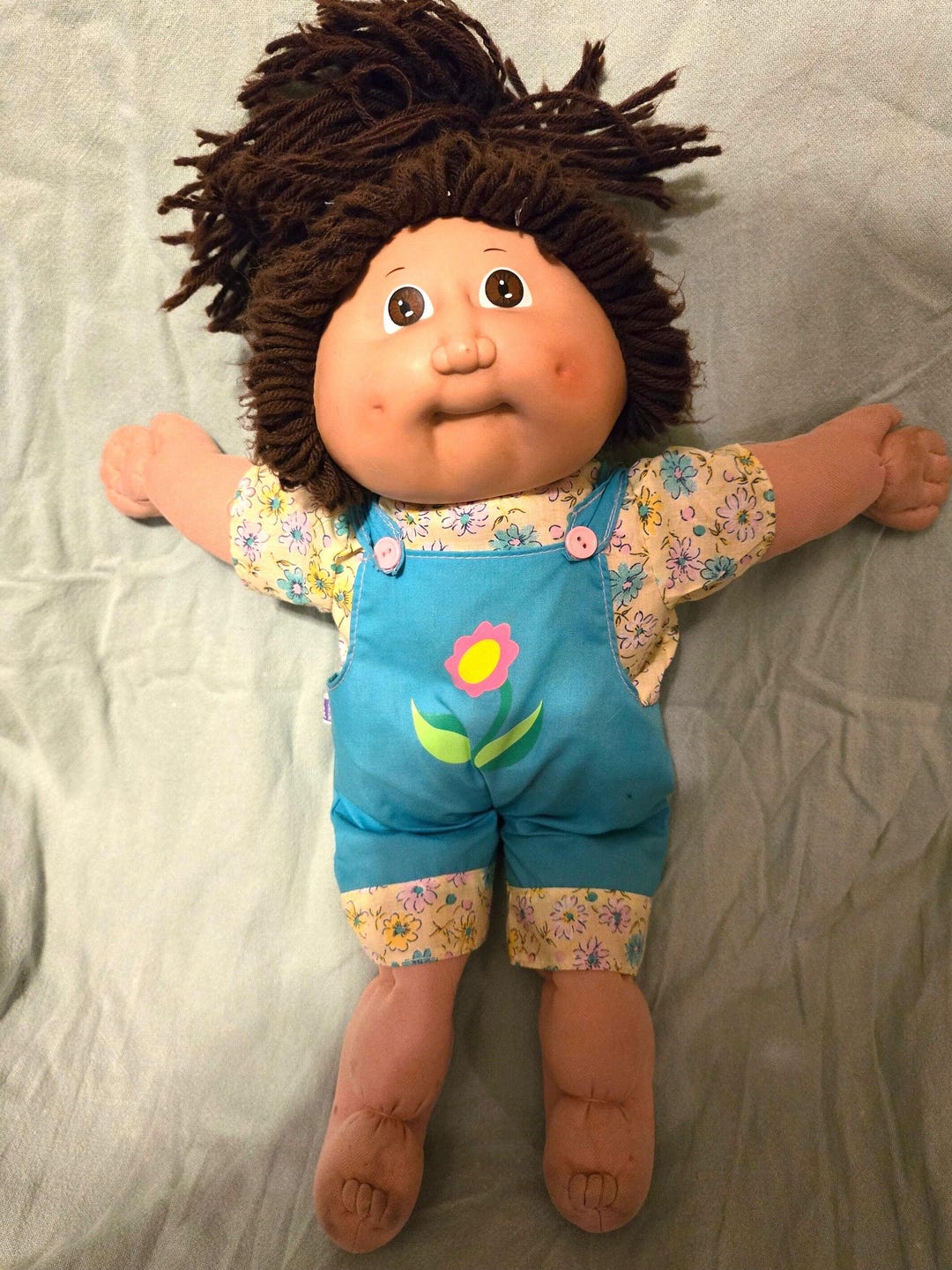 Cabbage Patch Kids Original 1985 Full Size Girl With Dark Brown ...