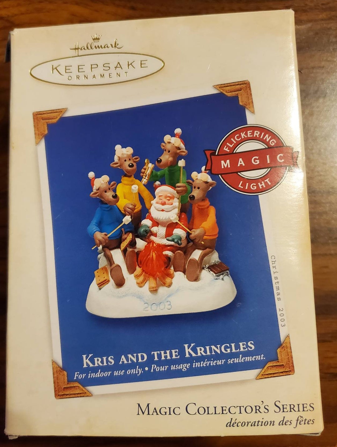 Hallmark Keepsake Ornament Kris and the Kringles Flickering Magic Light ...