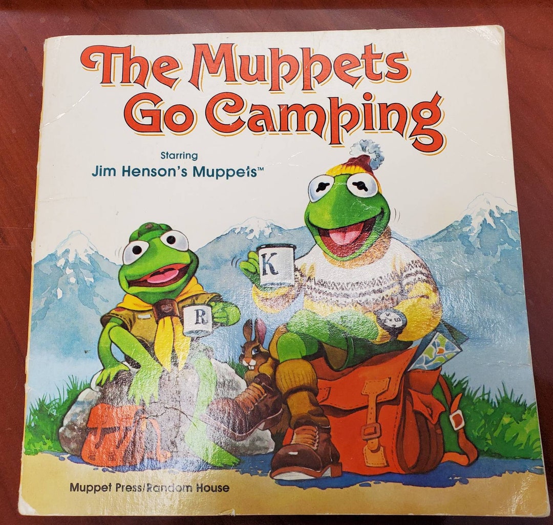 A Muppet Press/random House the Muppets Go Camping Starring - Etsy