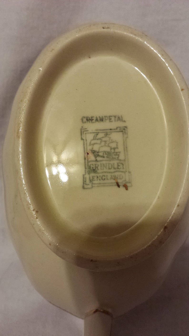 Creampetal W.H. Grindley and Co Pottery England Gravy or - Etsy