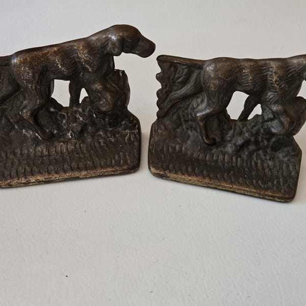Dog Bookends - Etsy
